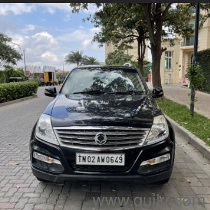 Black 2013 Ssangyong Rexton RX7 98,566 kms driven in Navalur, Chennai ...