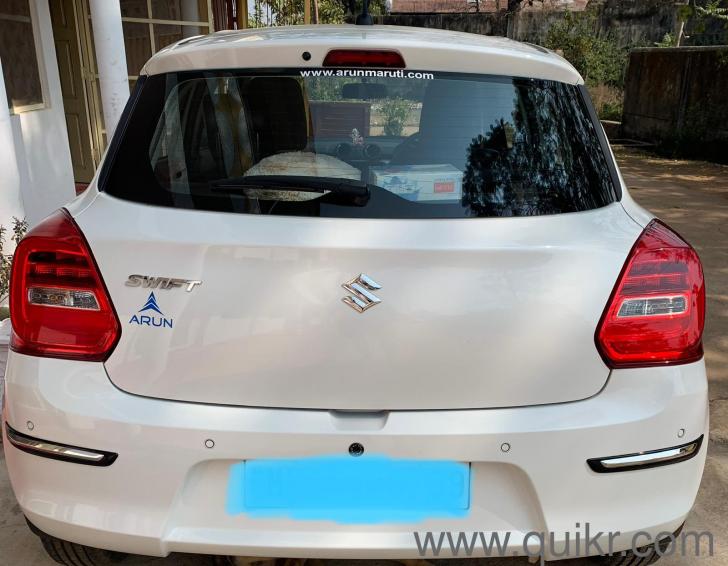 White 2022 Maruti Suzuki Swift ZXi 8,000 kms driven in Manish Nagar ...