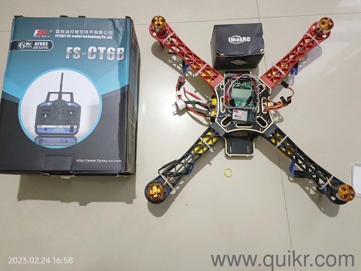 Ready to fly drone full kit with flight controller, transmitter, drone ...