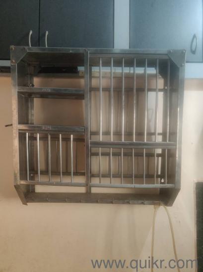 Kitchen Steel Utensils Rack Rarely used | Hyderabad | Quikr