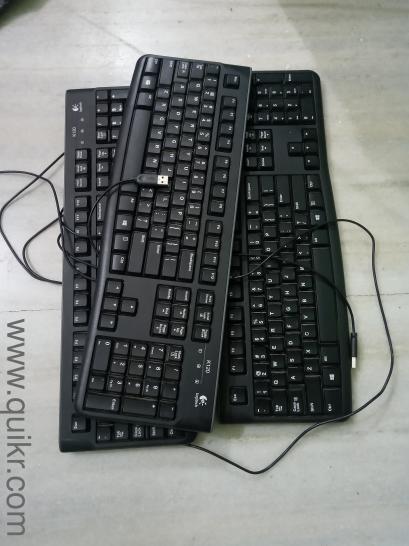 LOGITECH keyboard almost new all keys working properly | Bhubaneswar ...