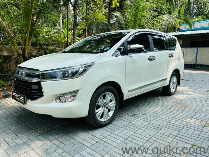 White 2019 Toyota Innova Crysta 2.8 ZX AT 7 STR 41,000 kms driven in ...