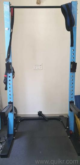 Half Squat Rack with Landmine attachment and pull up bar, heavy duty ...