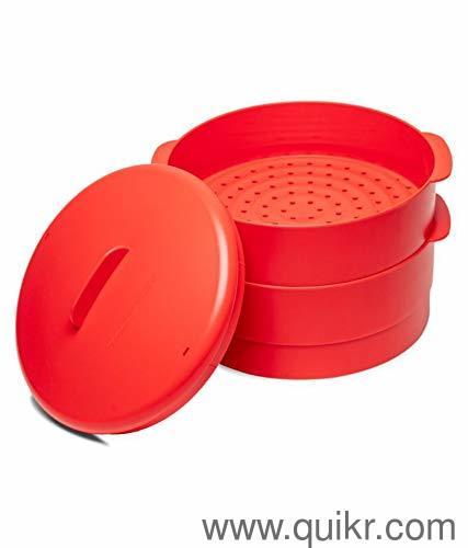 Tupperware Steamer Plastic 2 Layers Express Steamer Container | Pune ...