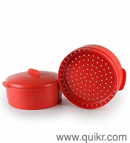 Tupperware Steamer Plastic 2 Layers Express Steamer Container | Pune ...