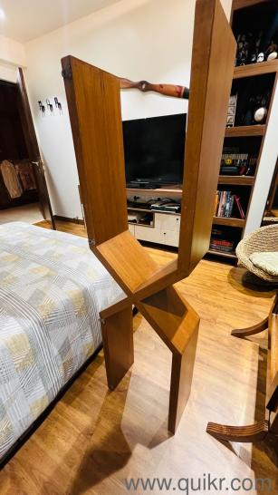 Solid Wood X shaped shelf. As good as new. No scratches or stains ...