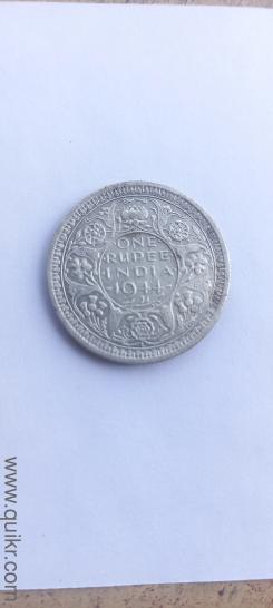 GEORGE VI KING EMPEROR ONE RUPEE INDIA 1944 | Muzaffarnagar | Quikr