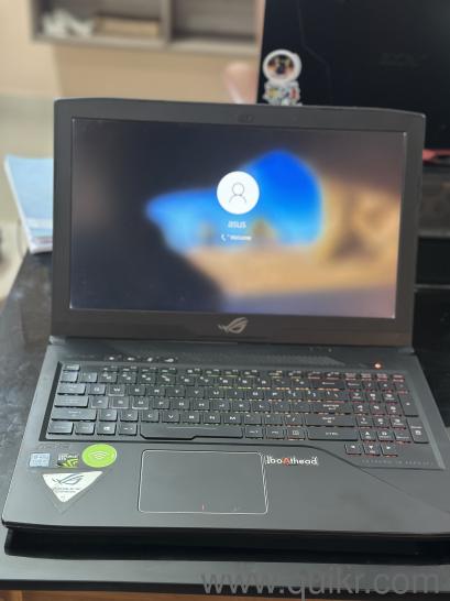 Asus Rig Stix GL503GE , intel core i7 8th gen, 16 gb ram, Nvidia 1050ti ...