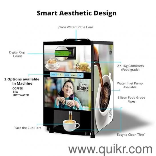 Fully Automatic Tea Coffee Vending Machine for Sale | Kolkata | Quikr