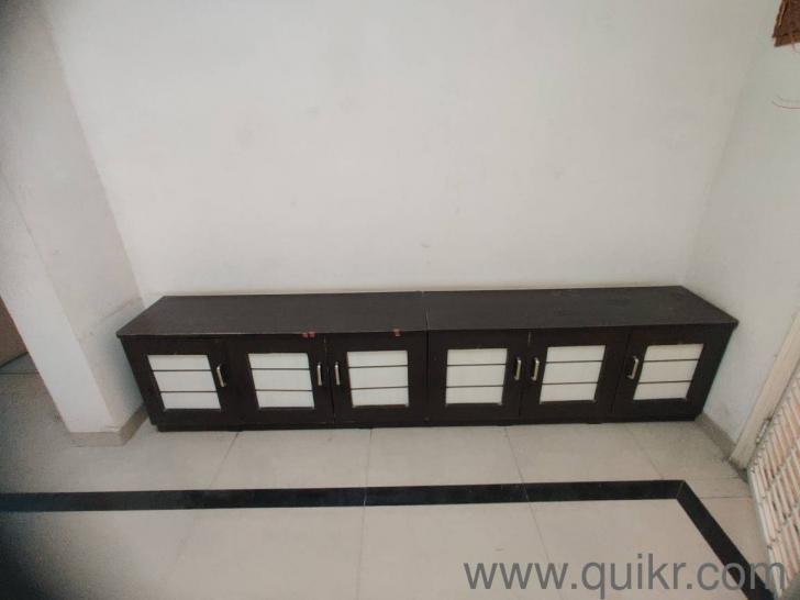 Shoe rack made of engineered wood around 8ft long | Panvel | Quikr