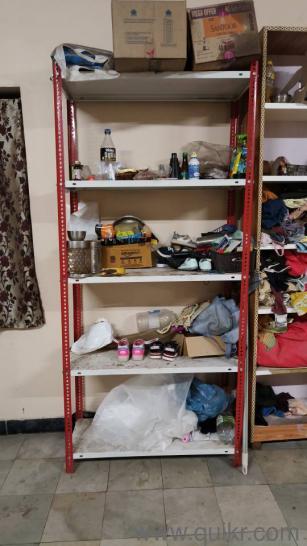 good strength metal racks 5 to 6 shelf rack u can keep heavy loads ...