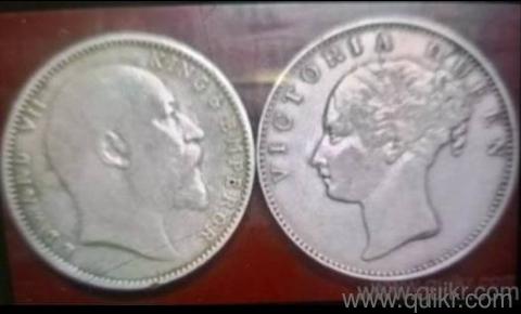Victoria Rani and King Edwards 1840 Century coin | Ranchi | Quikr