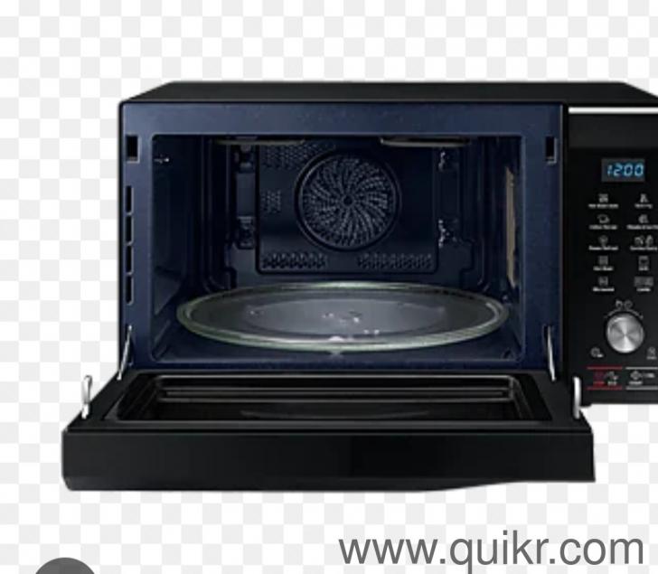 Sumsung Black glass microwave, 32 liters , convection | Bally | Quikr