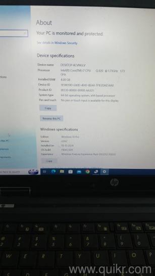 hp elitebook i7 1st generation 4gb ram 256 ssd with Nvidia graphic ...