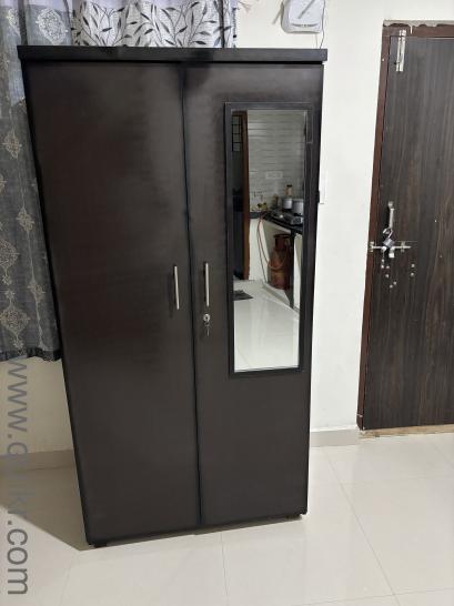Brand New Wooden Almirah for Sale 2 Door with Mirro | Hyderabad | Quikr
