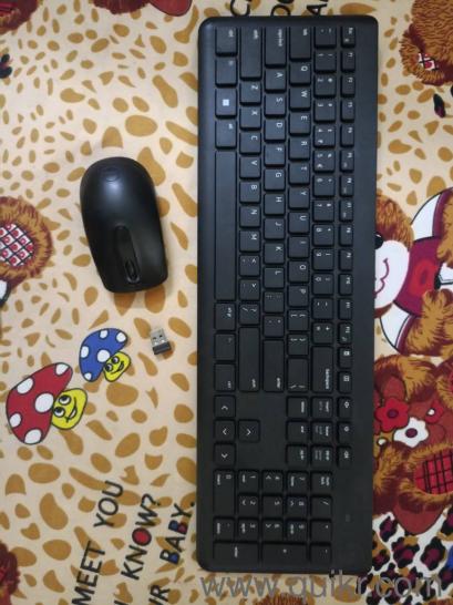 Dell Wireless Keyboard & Mouse Combo with Dongle Excellent Condition ...