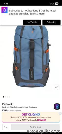 Fastrack Hike Master Backpack | Durable Travel & Trekking Bag | Chennai ...