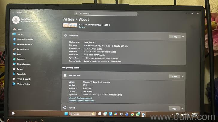 ASUs tuf gaming f15 | Nagpur | Quikr