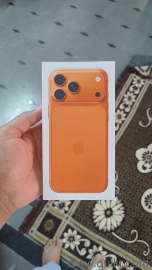 Iphone 17 pro max 256 GB cosmic orange seal box Pic from Abroad Arabic ...