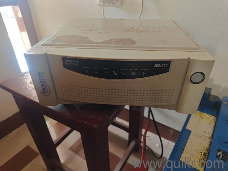 microtek (SEVz700) inverter with battery | Trivandrum | Quikr