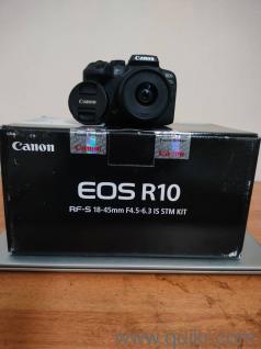 Canon EOS R10 Mirrorless Camera RF - S 18 - 45mm f/4.5 - 6.3 IS STM ...