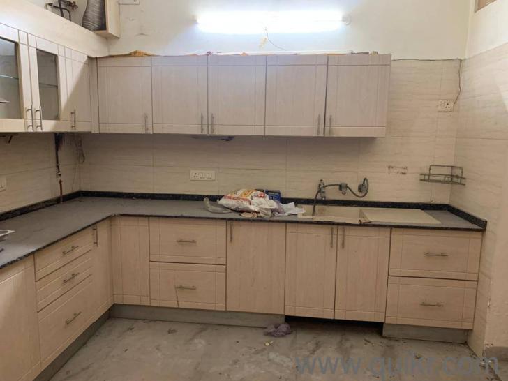 Modular kitchen with Dolin hob and chimney and beautiful shutters and ...