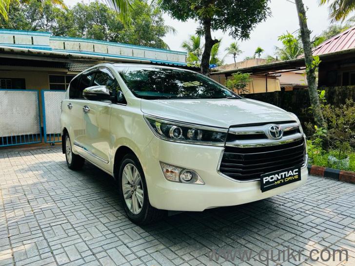 White 2019 Toyota Innova Crysta 2.8 ZX AT 7 STR 41,000 kms driven in ...