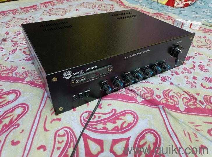 New 5.1 Amplifier with remote made before two days Super sound effect ...