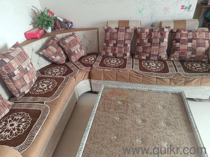 9 seater Sofa with cover and Cousins | Pune | Quikr