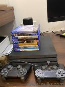 PS4 pro with 2 controller and 4 Gaming CDs free imported from Dubai WhatsApp and call me 9654 ...