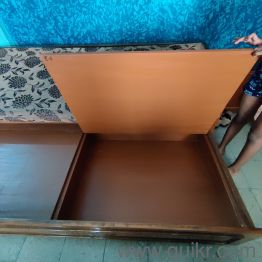 Original Teak Wood(Segun Kath) sofa cum bed almost new | Kolkata | Quikr
