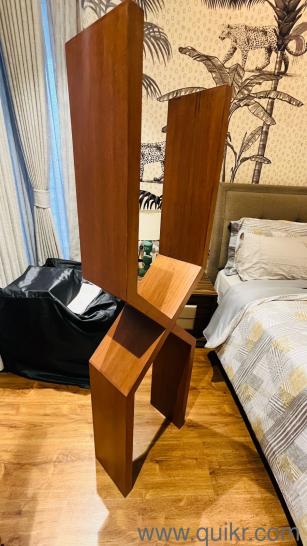 Solid Wood X shaped shelf. As good as new. No scratches or stains ...