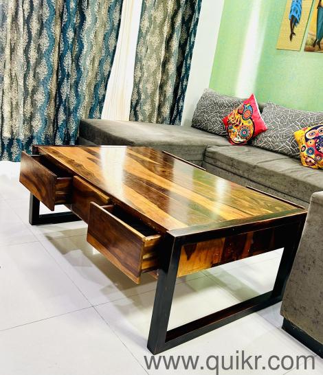 Branded Wooden Street Center Table made with Sheesham wood | Bangalore ...