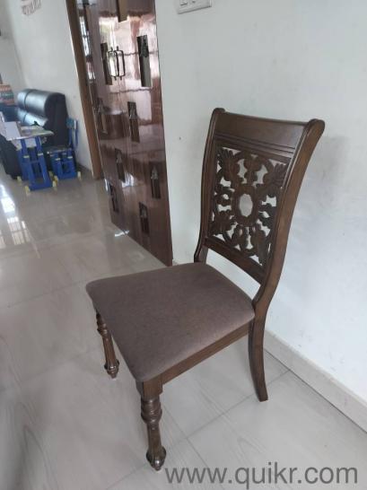 Damro brand Malaysian teak wooden dining table 6seater | Chennai | Quikr