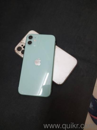 iPhone 11 64 GB light green color almost new with original box & bill ...