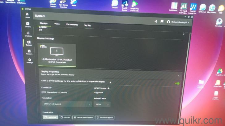 LG UltraGear 68.58 cm (27 inch) Quad HD IPS Panel with VESA Display ...
