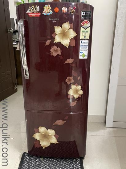 Samsung maroon single door gently used fridge | Hyderabad | Quikr