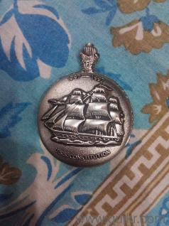 Vintage USS Constitution 1797-1997 Hunter Pocket Watch Collectible ...
