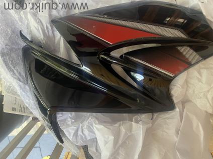 Hero Karizma R Front Shield set (Black) with full body sticket set ...