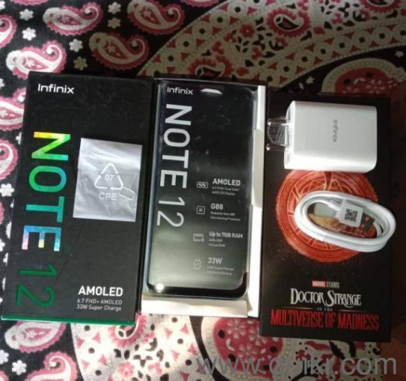 Infinix note 12 4/64 gb 6month old | Kolkata | Quikr
