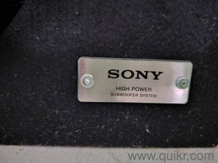 Sony xplod car stereo subwoofer system with high bass | Chennai | Quikr