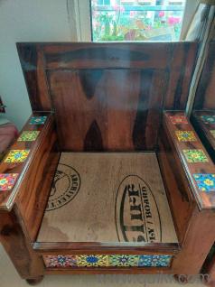 hand crafted solid wood sofa set | Delhi | Quikr
