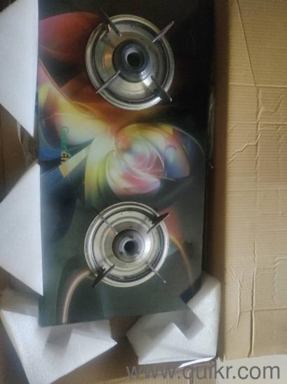 green chef gas stove two burner glass top model | Chennai | Quikr