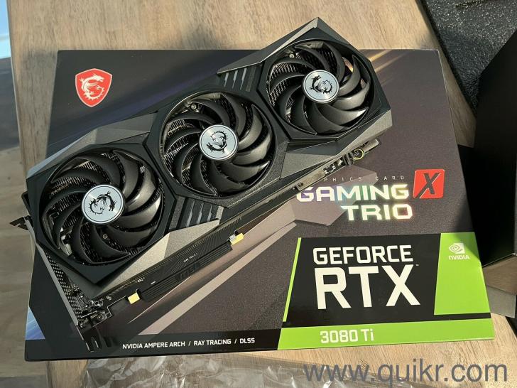 Graphics Card MSI GeForce RTX 3080 Ti GAMING X TRIO 12GB GDDR6X ...