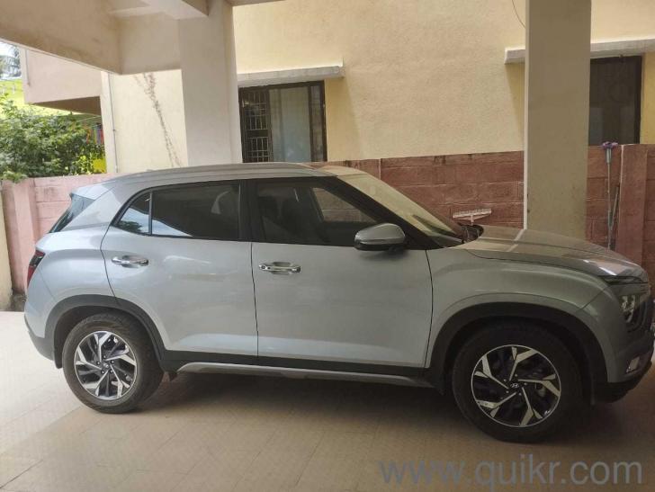 Silver 2022 Hyundai Creta 1.6 SX O 13,800 kms driven in OMR, Chennai ...