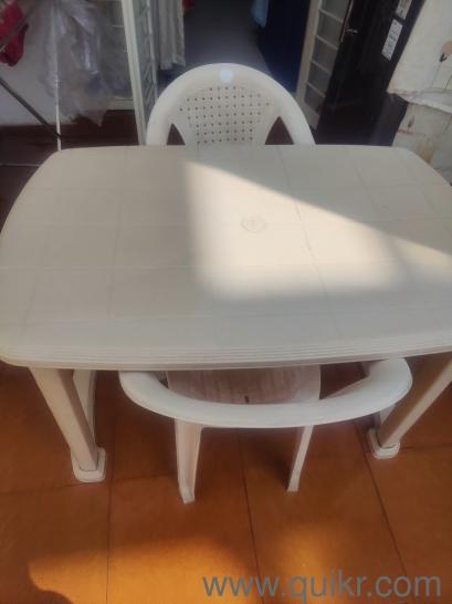 Cello plastic office table with two chairs | Pune | Quikr
