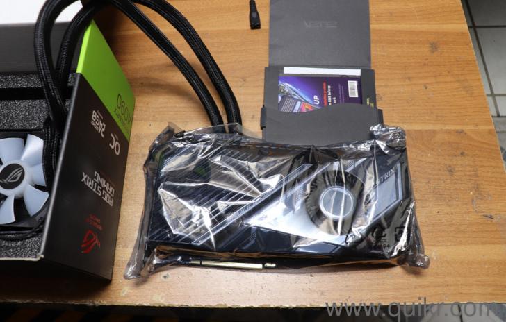 ASUS ROG STRIX NVIDIA GeForce LC Liquid Cooled RTX 4090 OC Graphics ...
