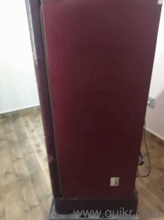 Samsung 192L, 4 star, maroon floral color, gently used 4 years old ...