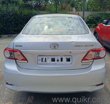 Silver 2013 Toyota Corolla Altis 68,000 kms driven in Yemalur ...