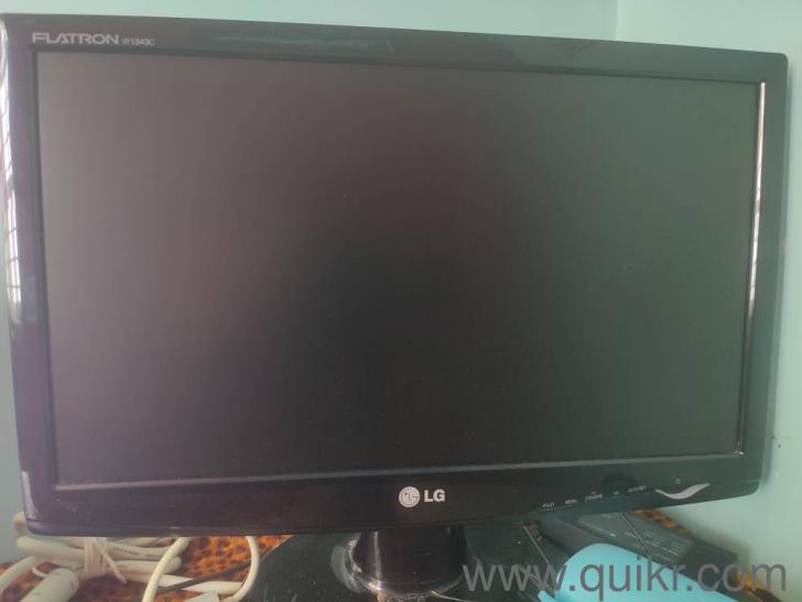 used less than 240 hours, this monitor can be used for dual screen and ...